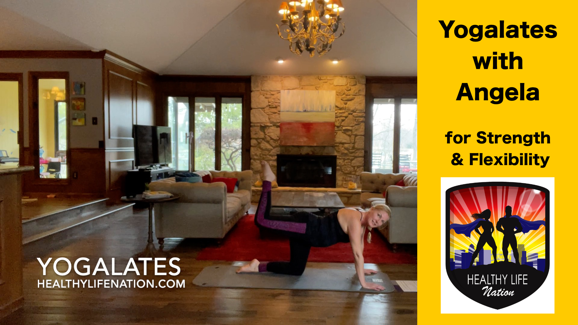 Yogalates: Yoga-Pilates Fusion Online Workout – Healthy Life Nation